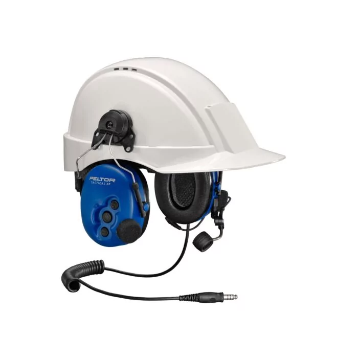 PELTOR ATEX Tactical Heavy Duty Headset, Helmet Attachment & Boom Mic