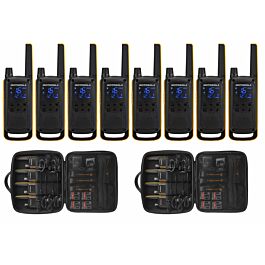 Motorola Walkie Talkie T82 Extreme - Eight Pack